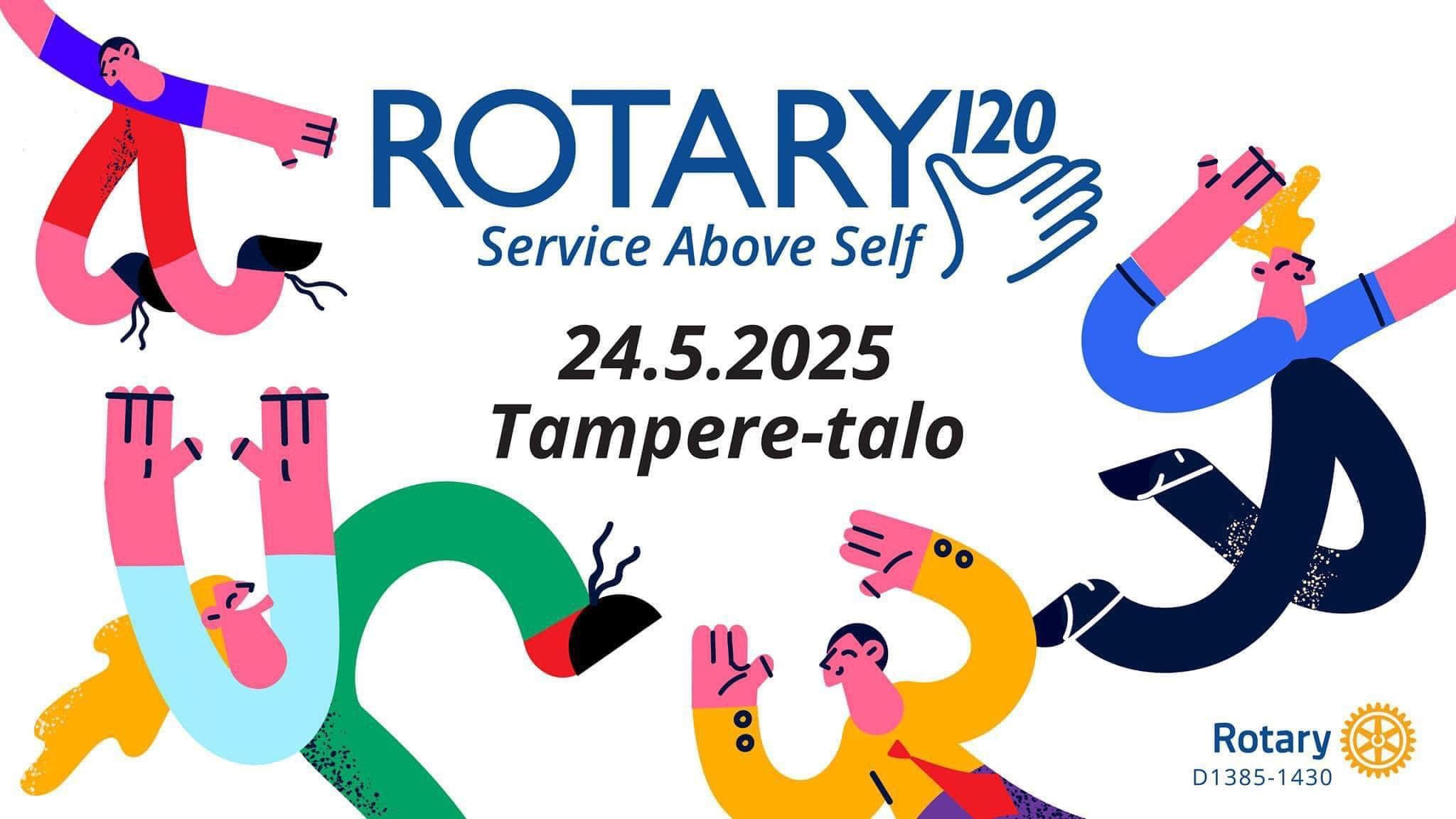 Rotary 120 vuotta – juhlatapahtuma rauhan puolesta - Piiri 1420