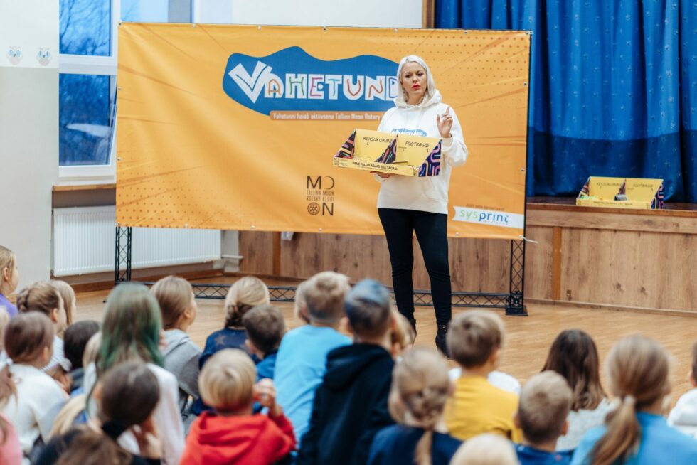 The Tallinn Moon Rotary Club’s Vahetund.ee project is taking an ...